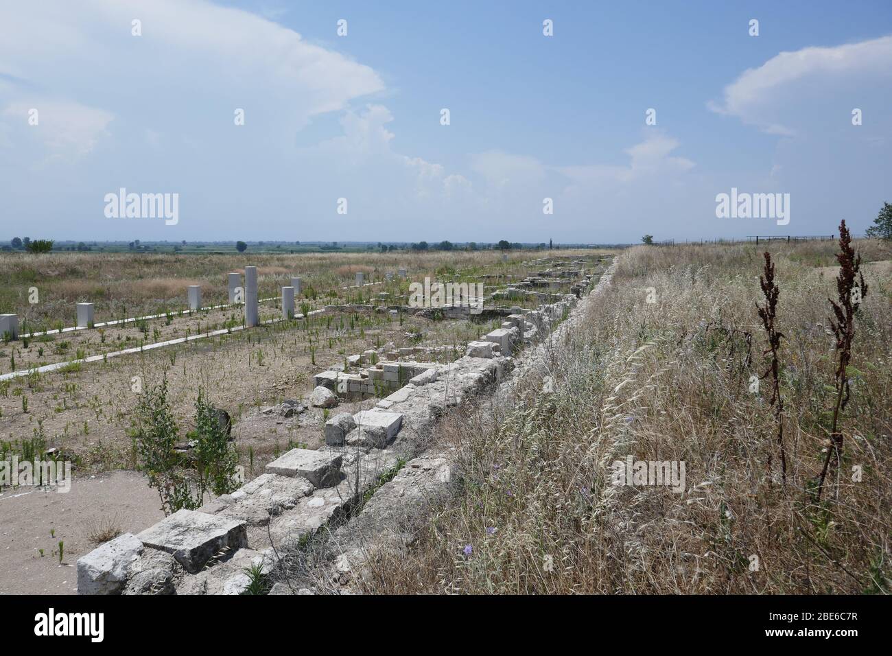 Archaeological Site of Pella Stock Photo - Alamy