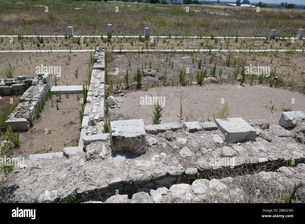 Archaeological Site of Pella Stock Photo - Alamy