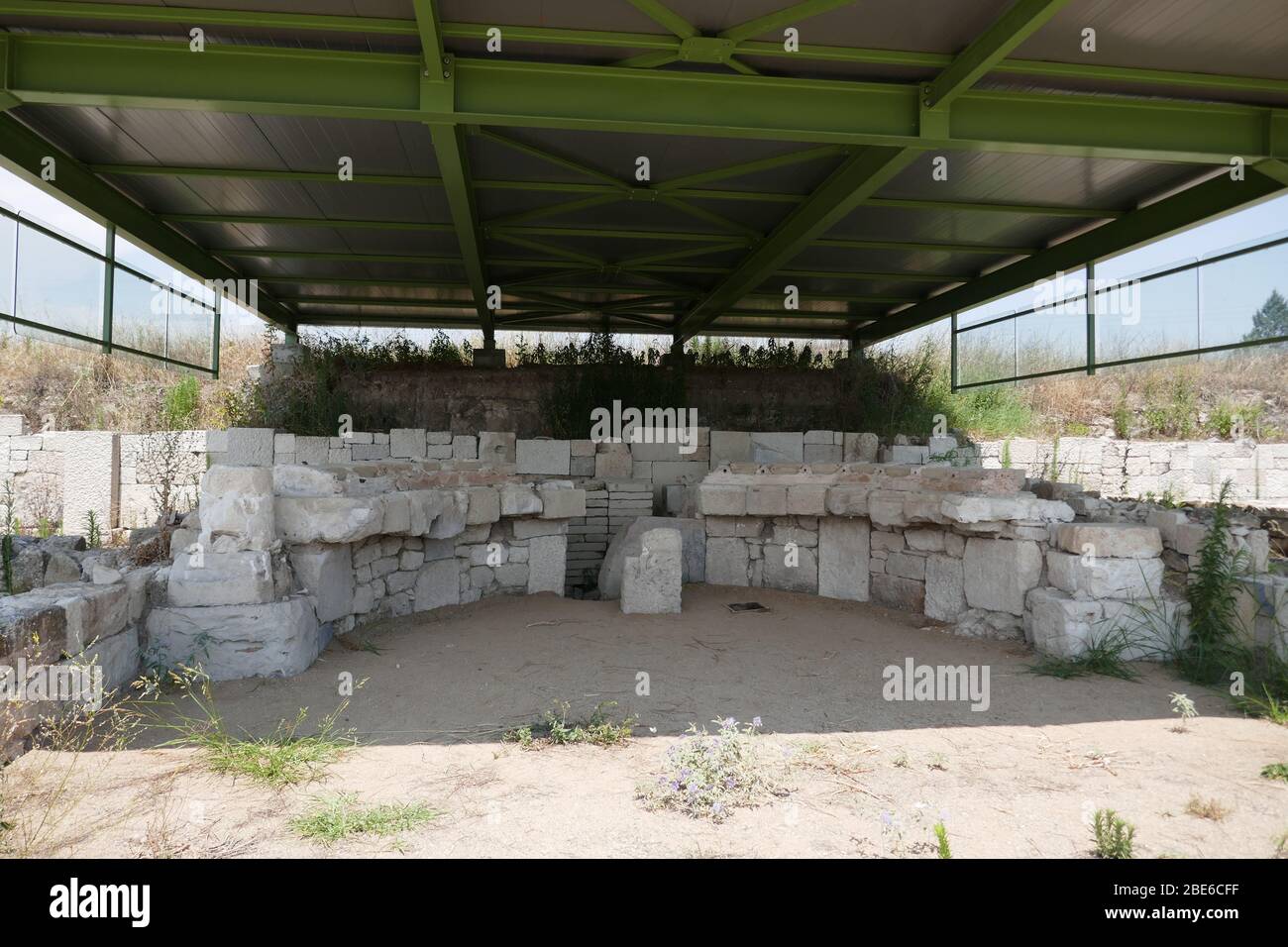 Archaeological Site of Pella Stock Photo - Alamy