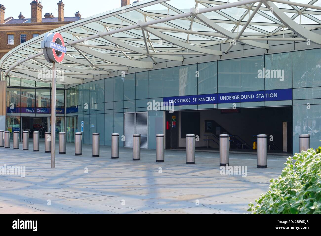 KIng cross station at the back entrance Stock Photo - Alamy