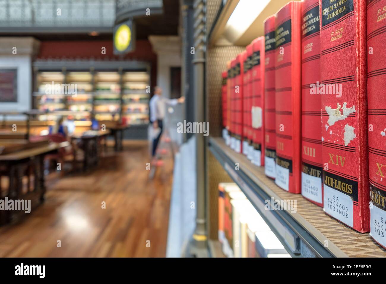 National Library. Madrid, Spain Stock Photo - Alamy