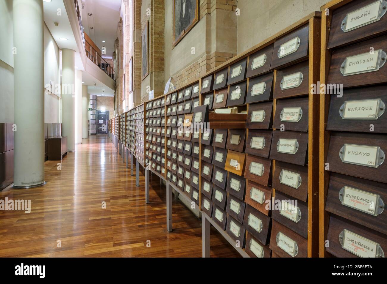 National library madrid inside books hi-res stock photography and ...