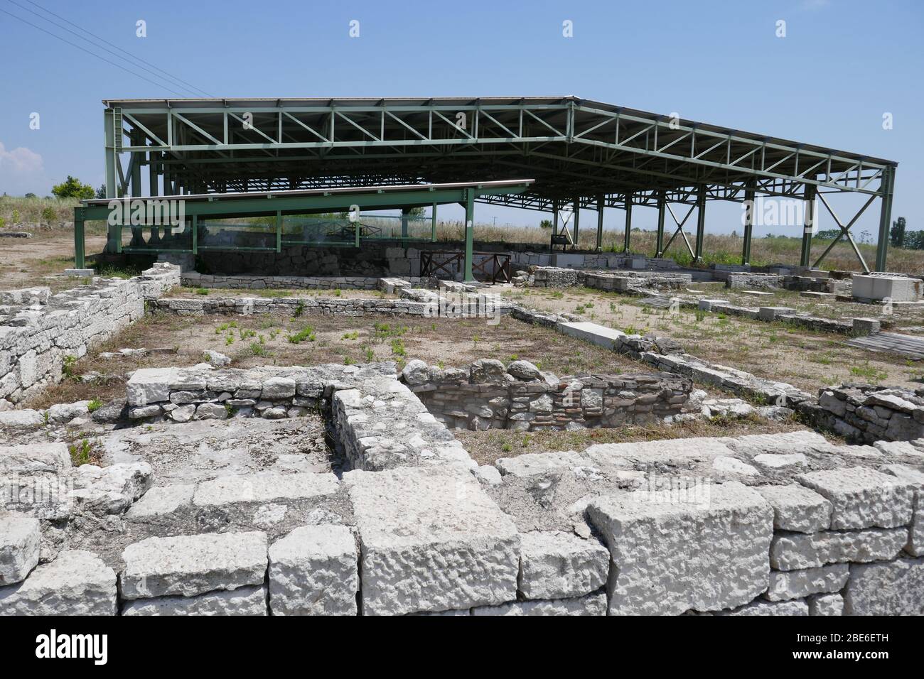 Archaeological Site of Pella Stock Photo - Alamy