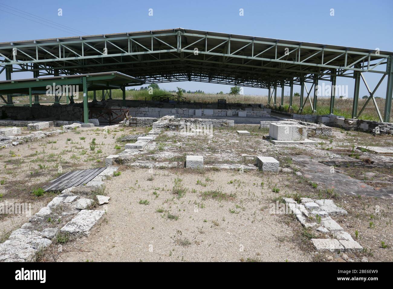 Archaeological Site of Pella Stock Photo - Alamy