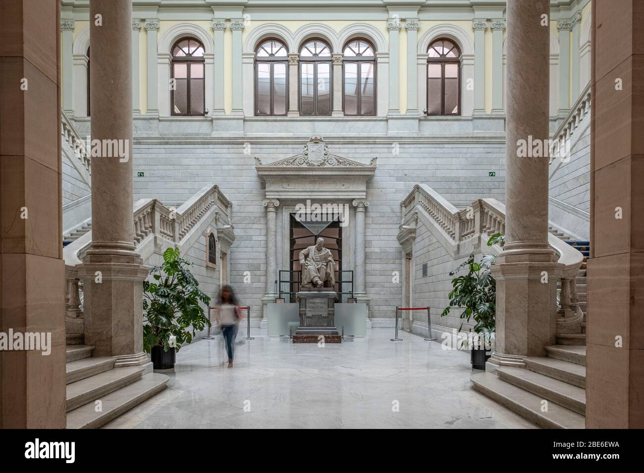 National Library. Madrid, Spain Stock Photo - Alamy