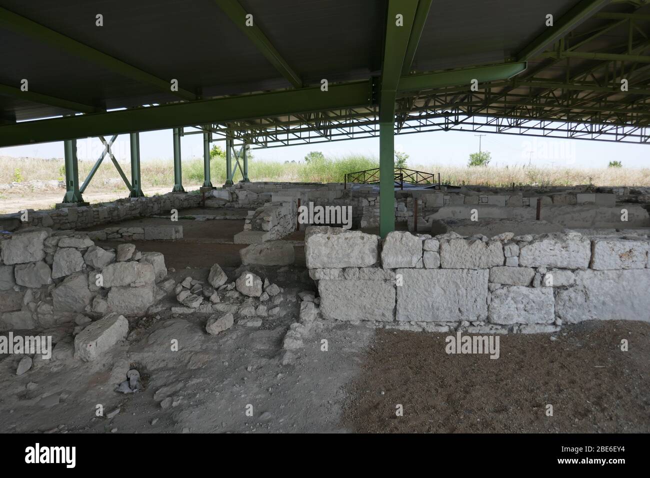 Archaeological Site of Pella Stock Photo - Alamy