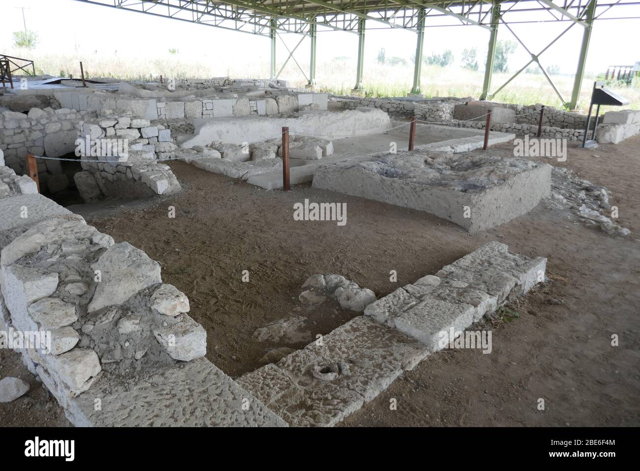 Archaeological Site of Pella Stock Photo - Alamy