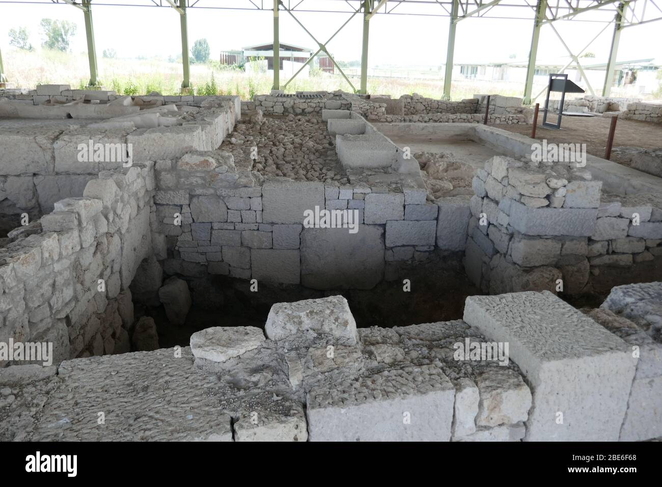 Archaeological Site of Pella Stock Photo - Alamy
