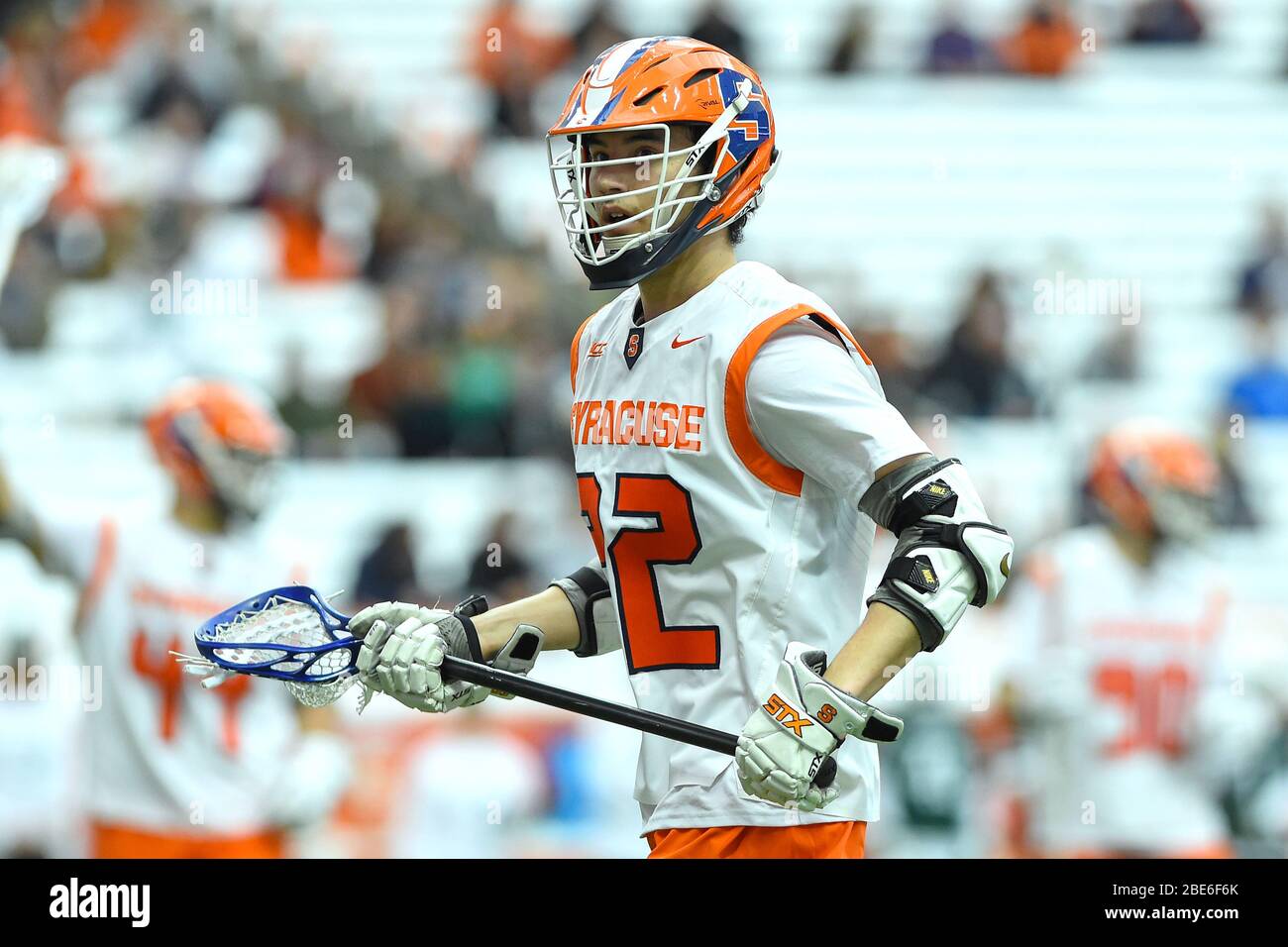 February 15, 2020: Syracuse Orange attackman Chase Scanlan #22 during ...