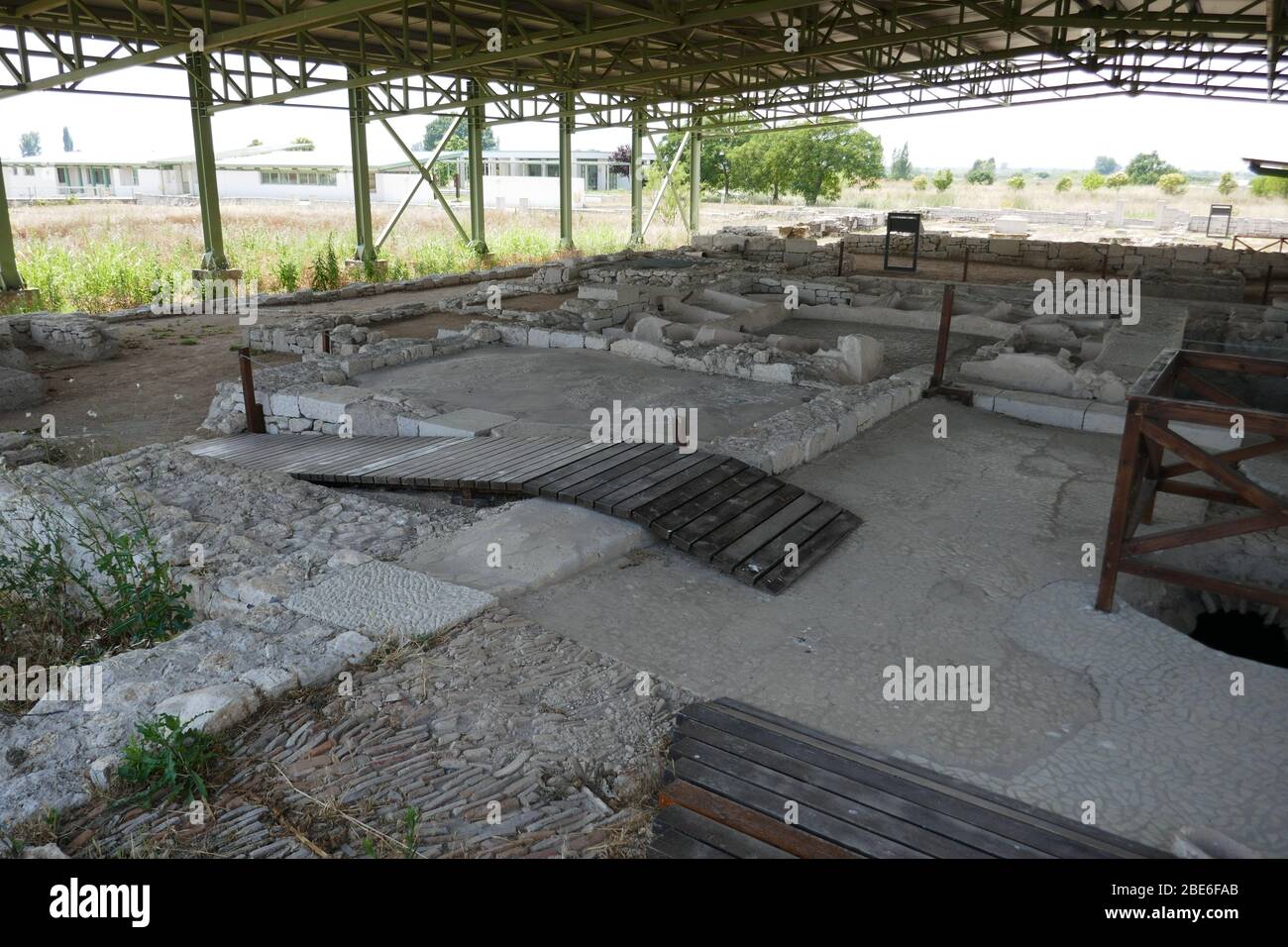 Archaeological Site of Pella Stock Photo - Alamy