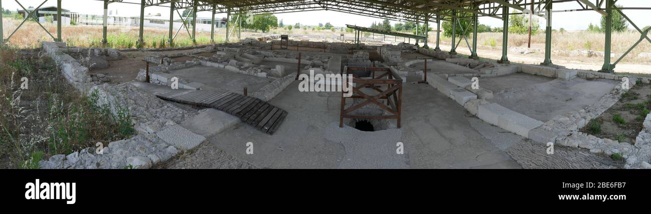 Archaeological Site of Pella Stock Photo - Alamy