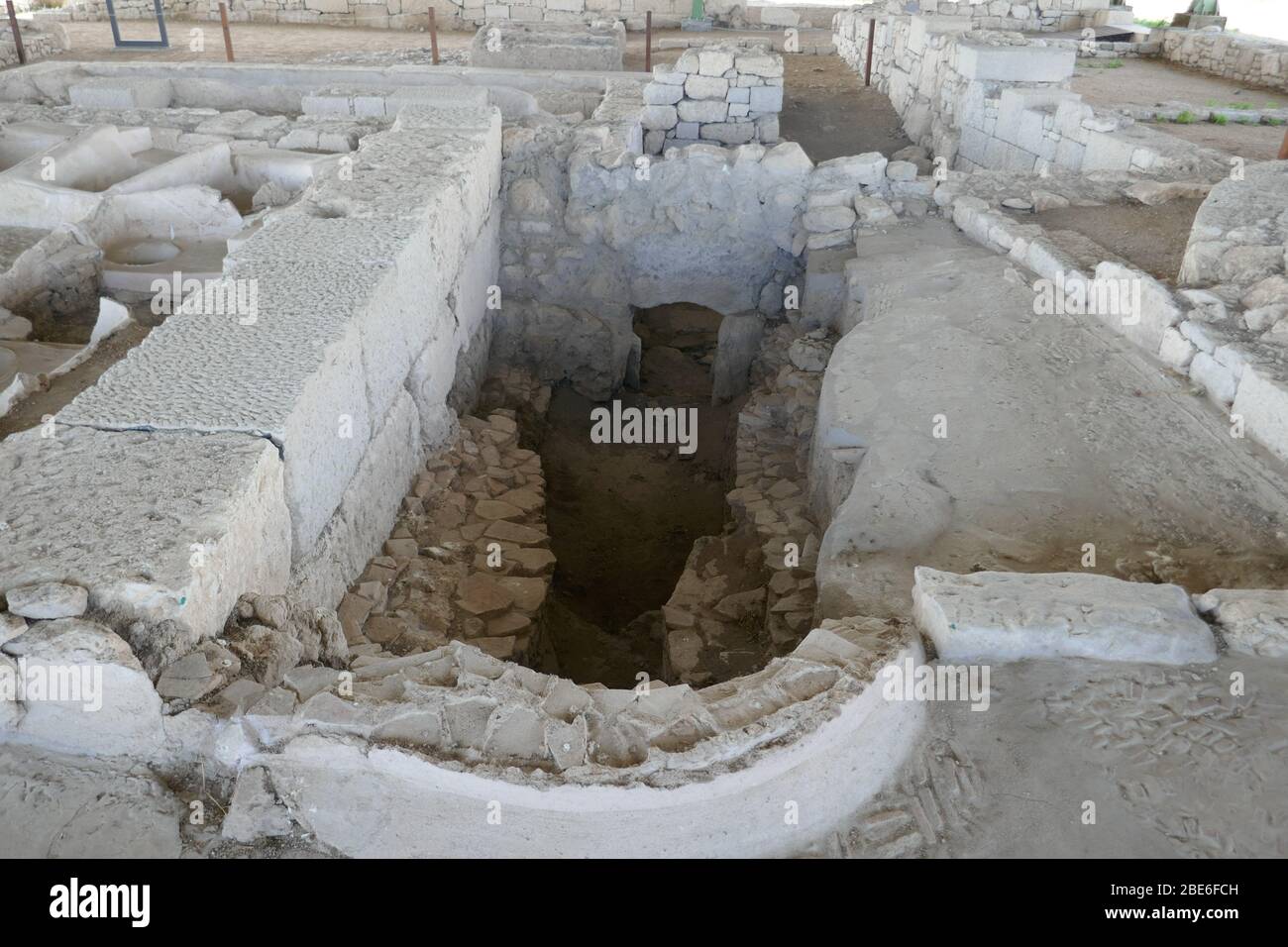 Archaeological Site of Pella Stock Photo - Alamy