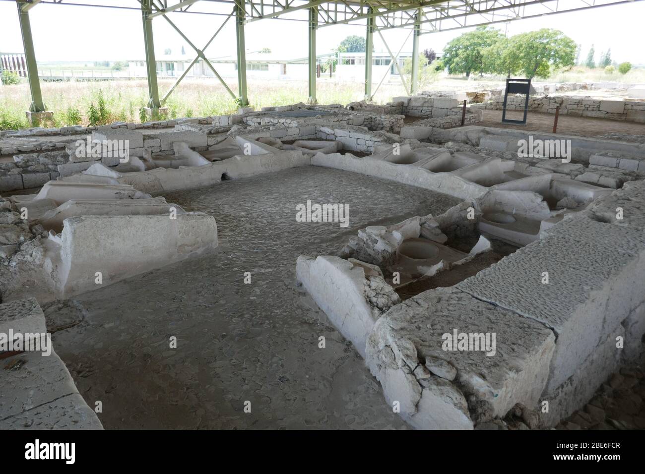 Archaeological Site of Pella Stock Photo - Alamy