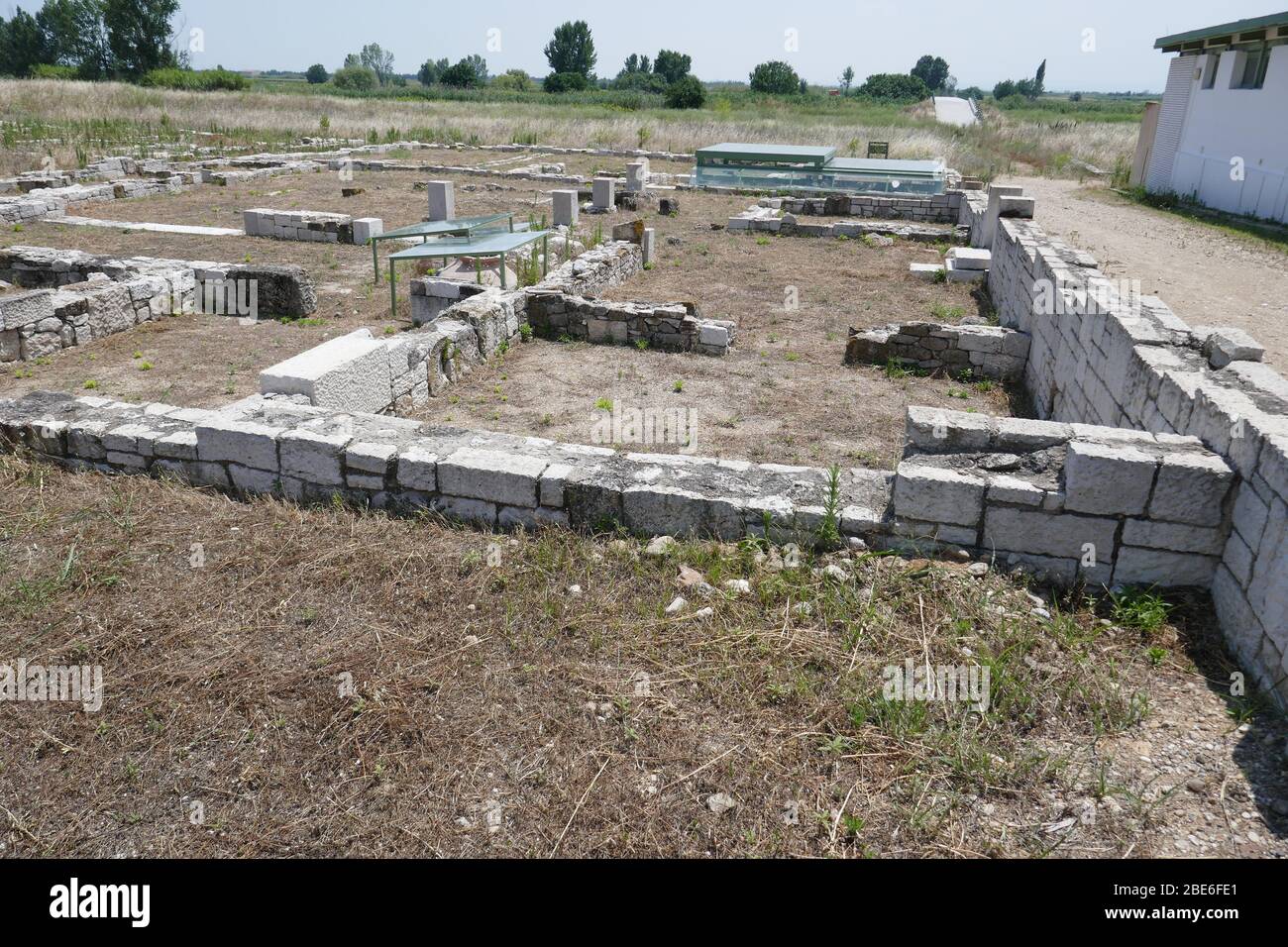Archaeological Site of Pella Stock Photo - Alamy