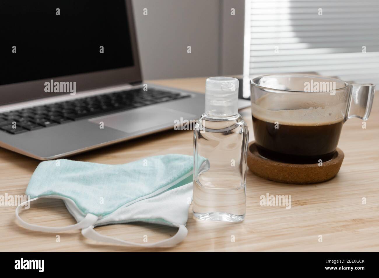 Coronavirus prevention within alcohol-based disinfectant and protective ...