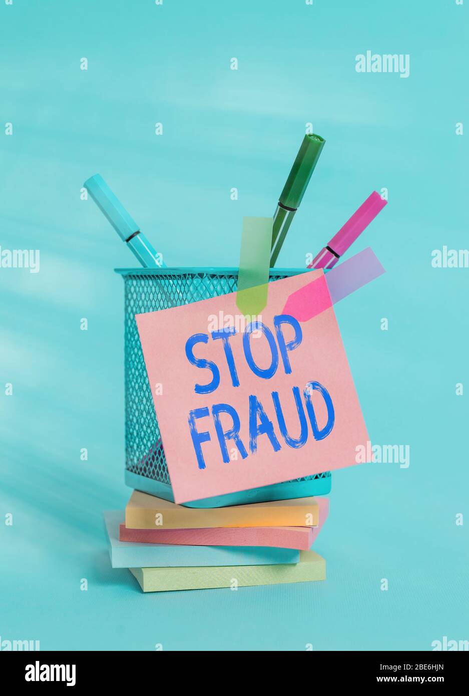 Text sign showing Stop Fraud. Business photo text campaign advices ... Text sign showing Stop Fraud. Business photo text campaign advices ...