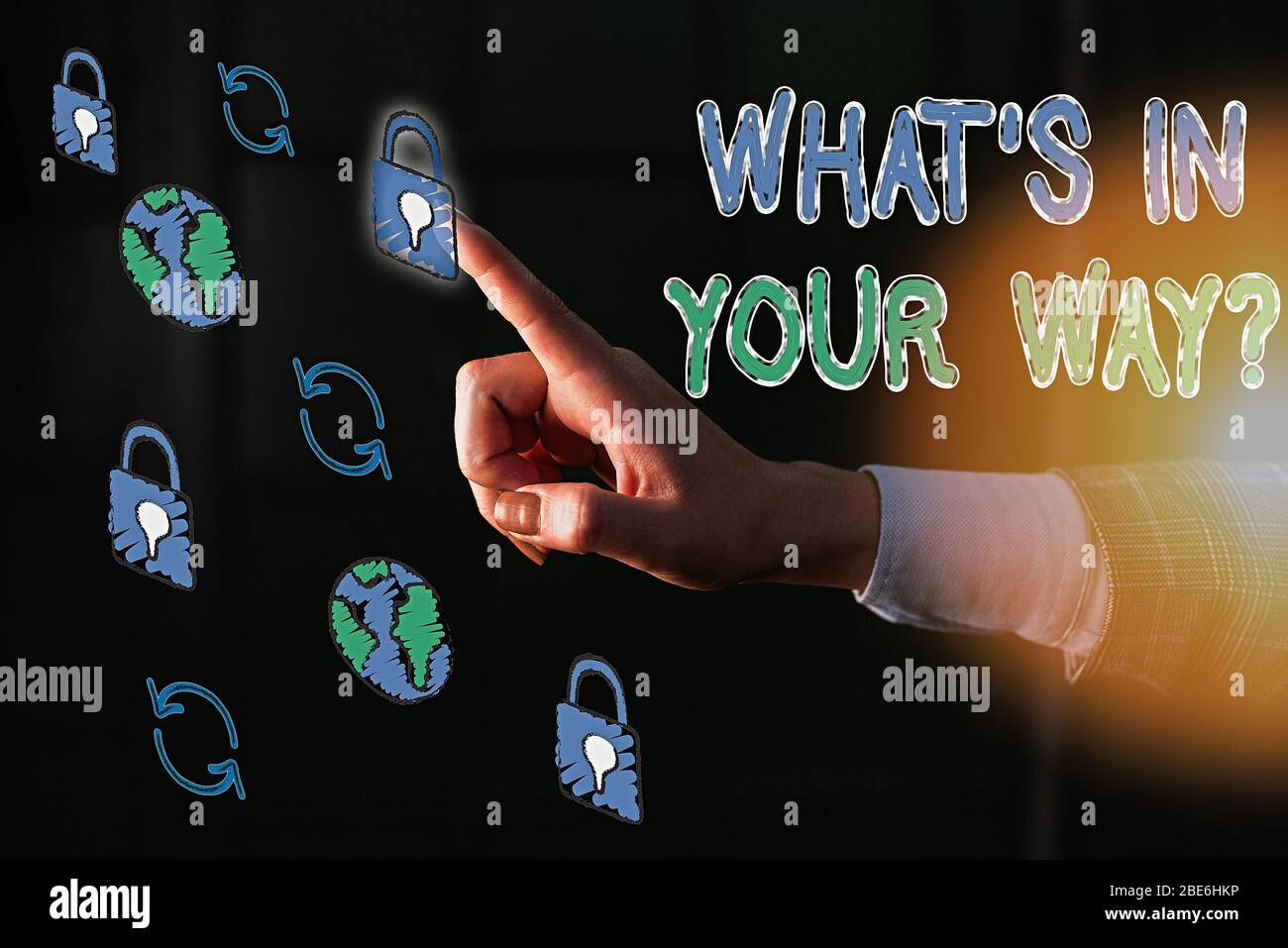 Word writing text What S Is In Your Way question. Business photo ...