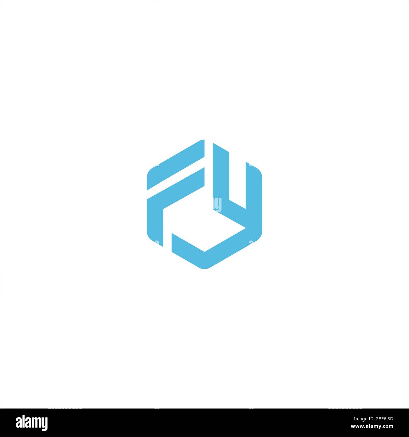 Initial letter fy logo or yf logo vector design template Stock Vector ...