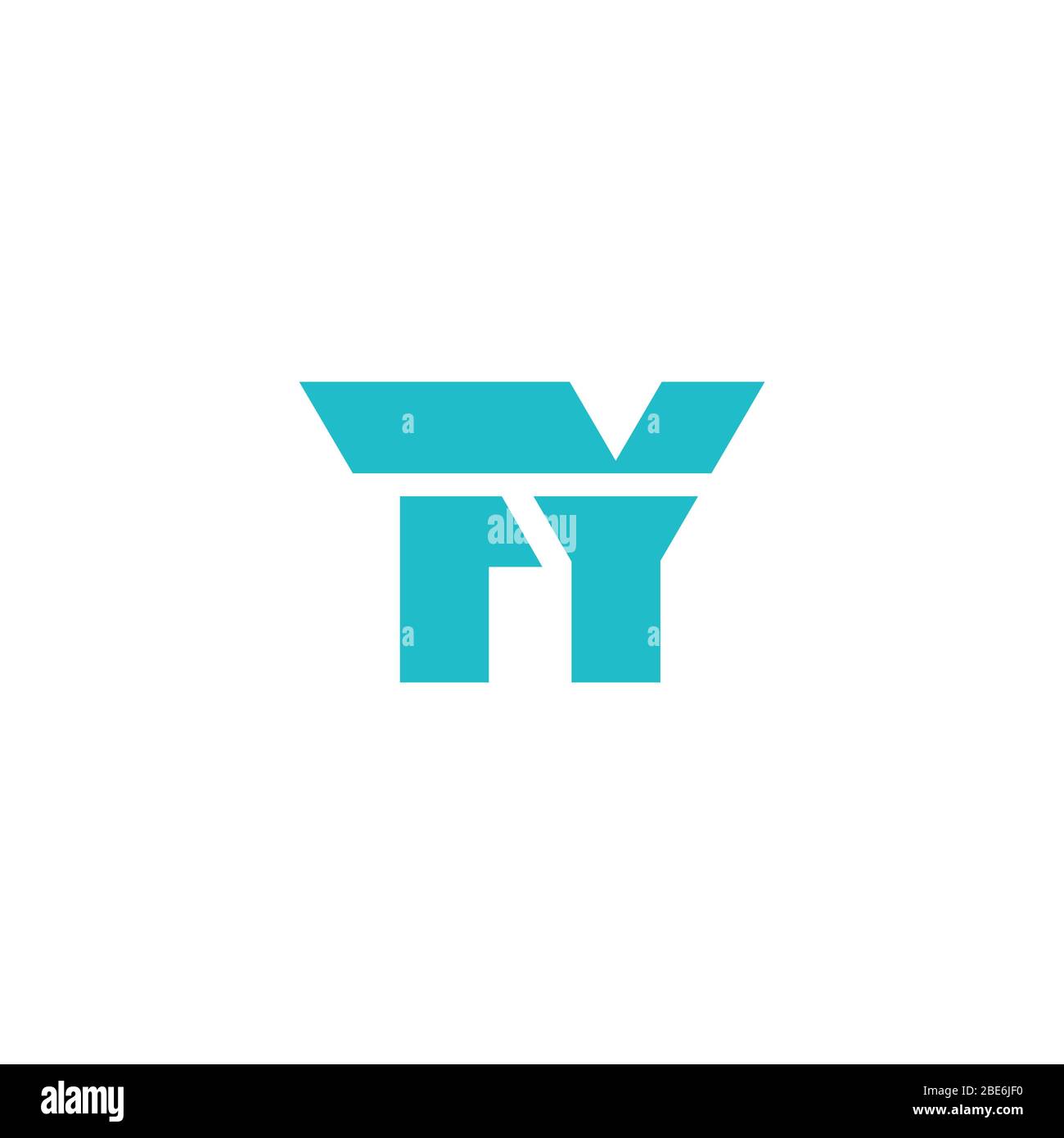 Initial letter fy logo or yf logo vector design template Stock Vector ...