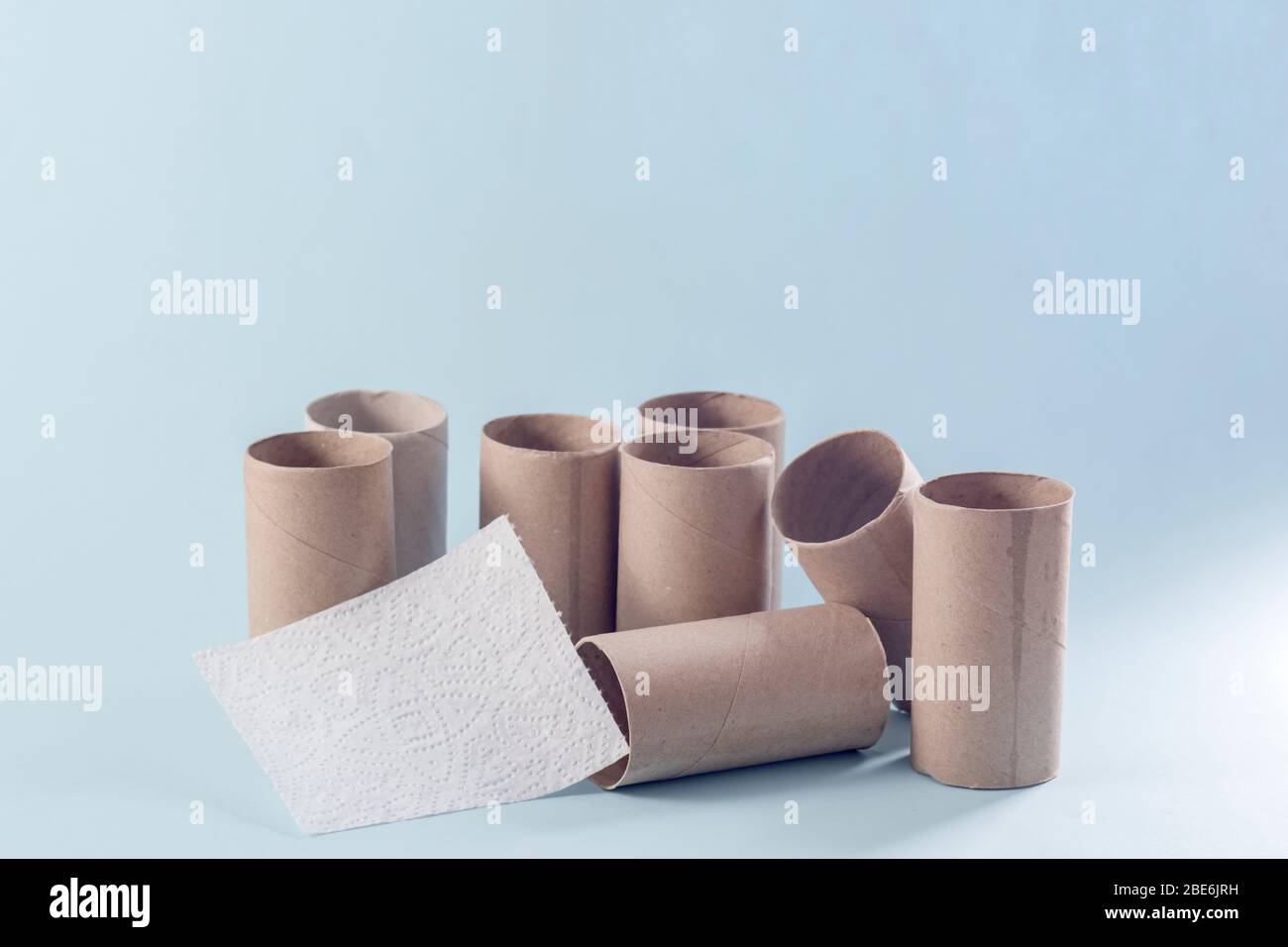 Empty toilet roll hi-res stock photography and images - Alamy