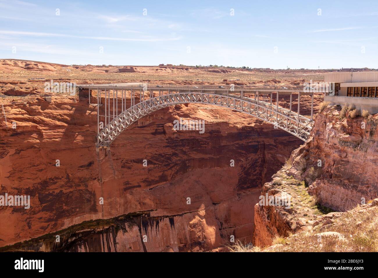 Bridge over Colorado River at Hoover Dam Stock Photo - Alamy