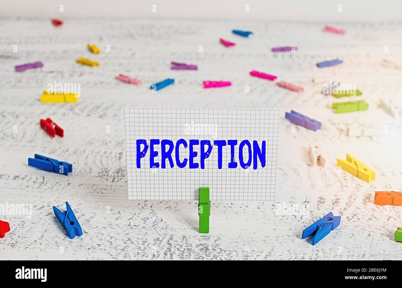 Text sign showing Perception. Business photo text individuals organize ...