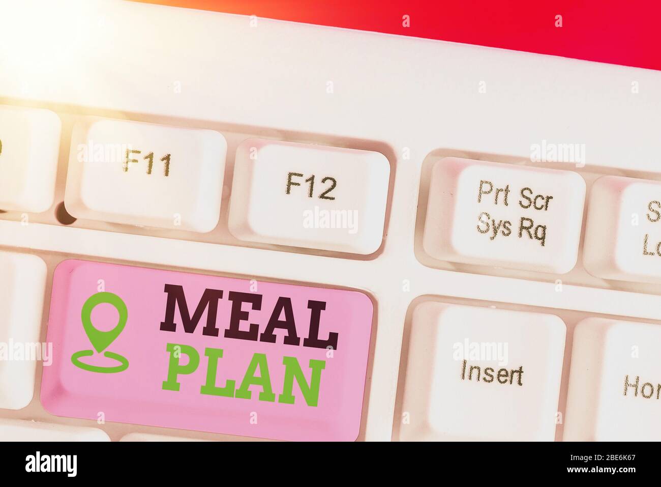 Daily meal planner hi-res stock photography and images - Alamy