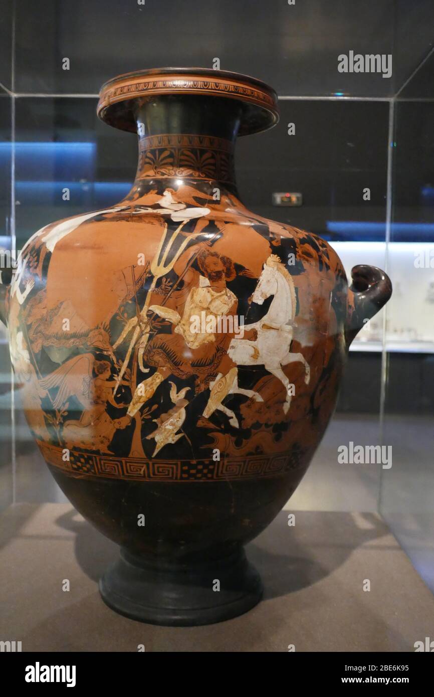 Archaeological Site of Pella Stock Photo - Alamy