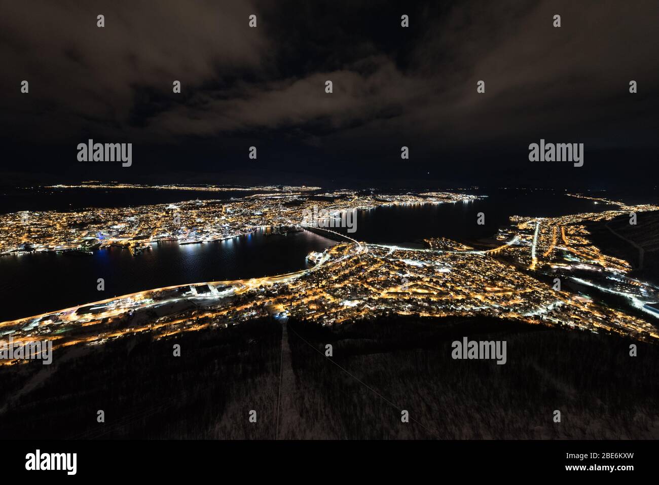 Polar night tromso hi-res stock photography and images - Alamy