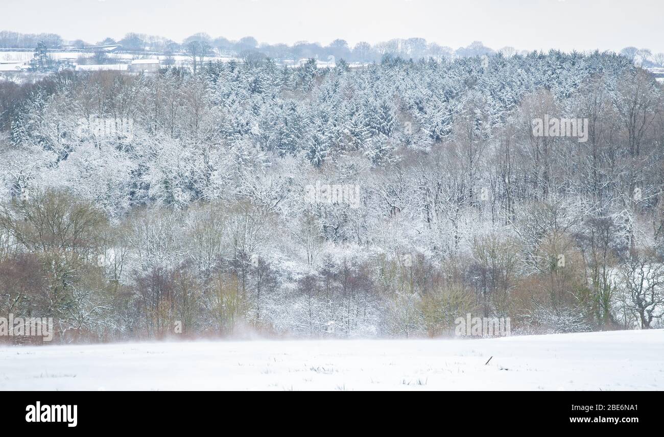 Snow field uk landscape hi-res stock photography and images - Alamy