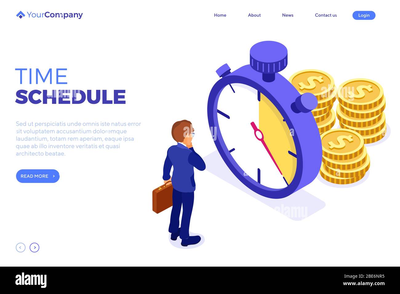 Planning schedule time management Stock Vector Image & Art - Alamy