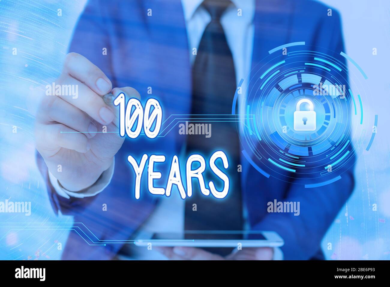 Word writing text 100 Years. Business photo showcasing Remembering ...