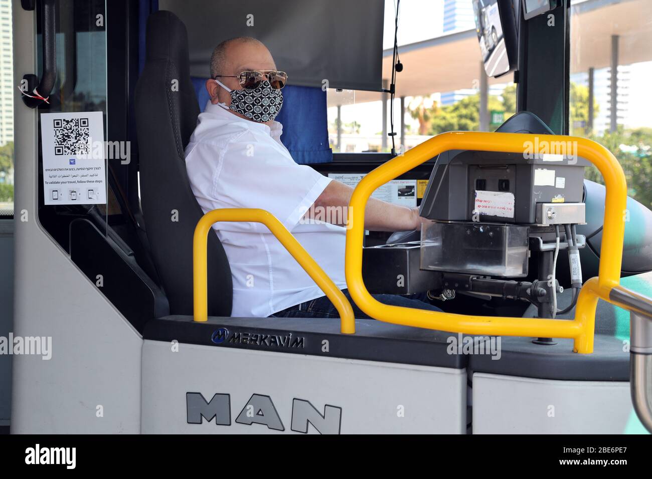 Israel tel aviv bus driver hi-res stock photography and images - Alamy
