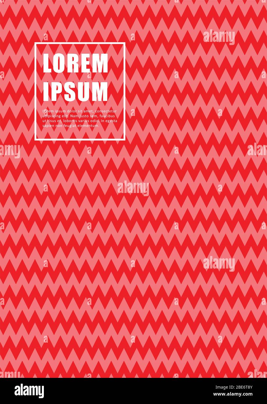 Graphic design layout template with geometric background. Can be used ...