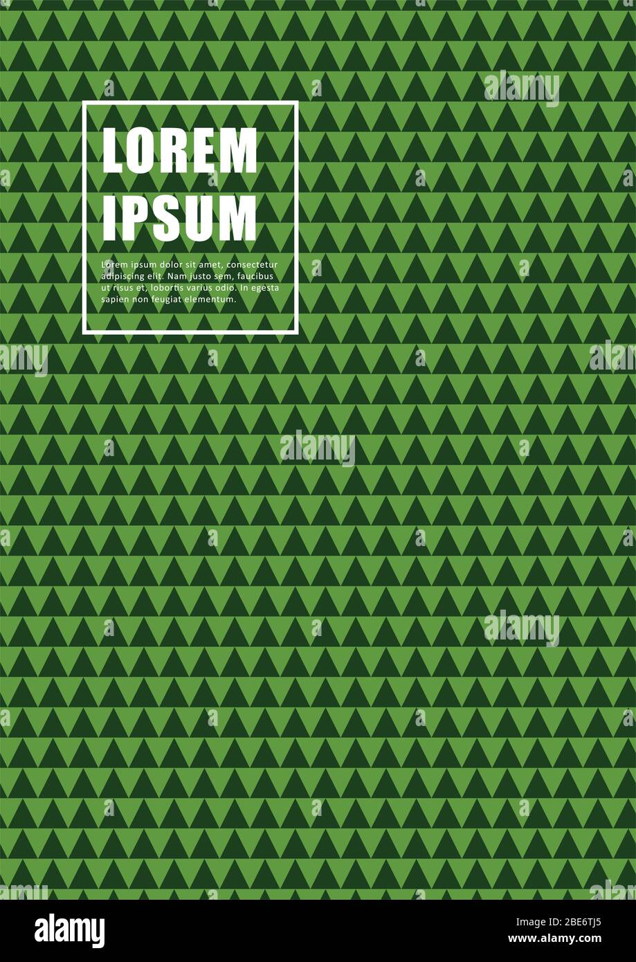 Graphic design layout template with geometric background. Can be used ...