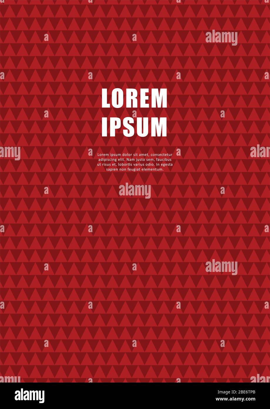 Graphic design layout template with geometric background. Can be used ...