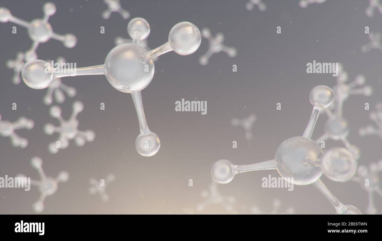 Molecular structure. Molecular chemistry, background with molecular ...
