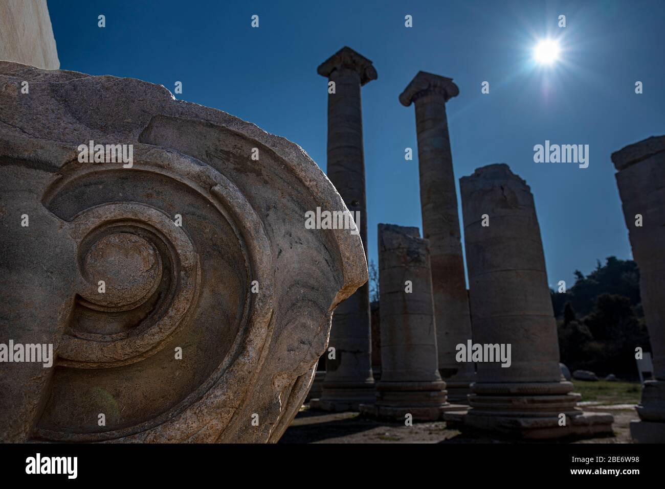Located between the ridges of Tmolos Mountain and the acropolis of the ...