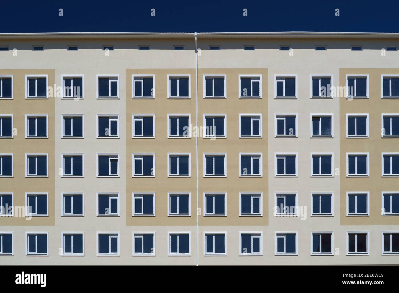 facade of a new multi-storey building with many windows Stock Photo - Alamy
