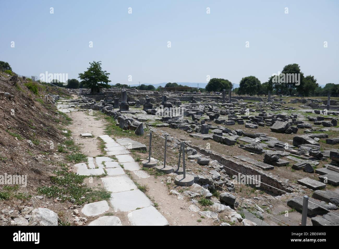 Archaeological Site of Phillipi Stock Photo - Alamy