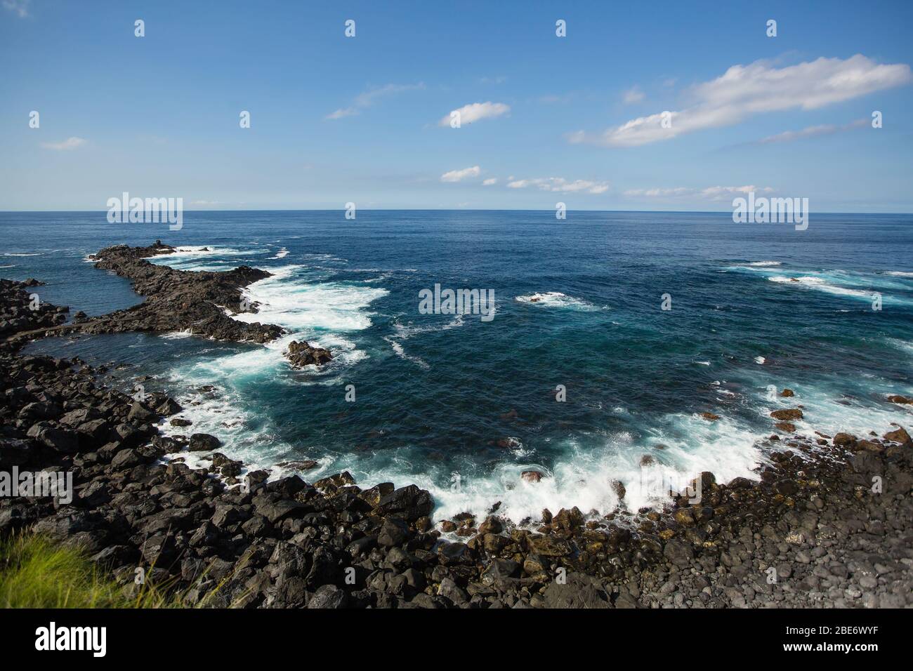 Atlantic coast in the Azores. Portugal Stock Photo - Alamy