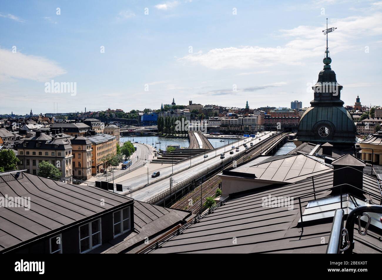 Rooftop walk stockholm hi-res stock photography and images - Alamy