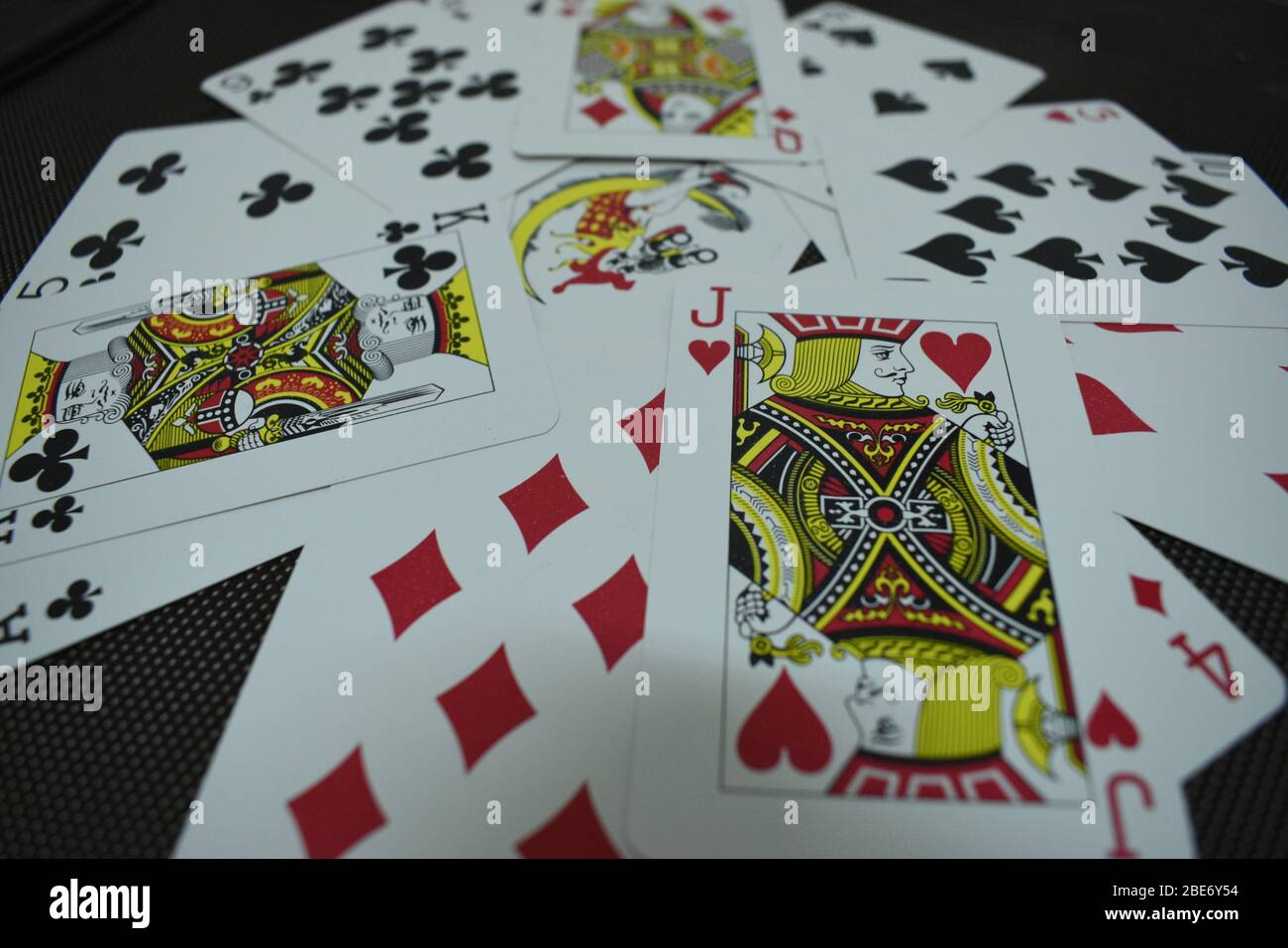 Deck playing cards in order hi-res stock photography and images - Alamy