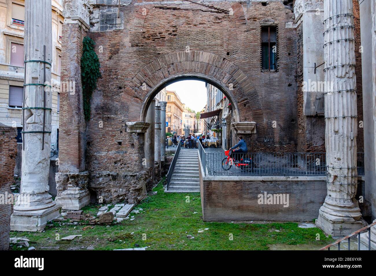 Porticus Octaviae (Portico of Octavia), ancient Roman structure, Jewish ...