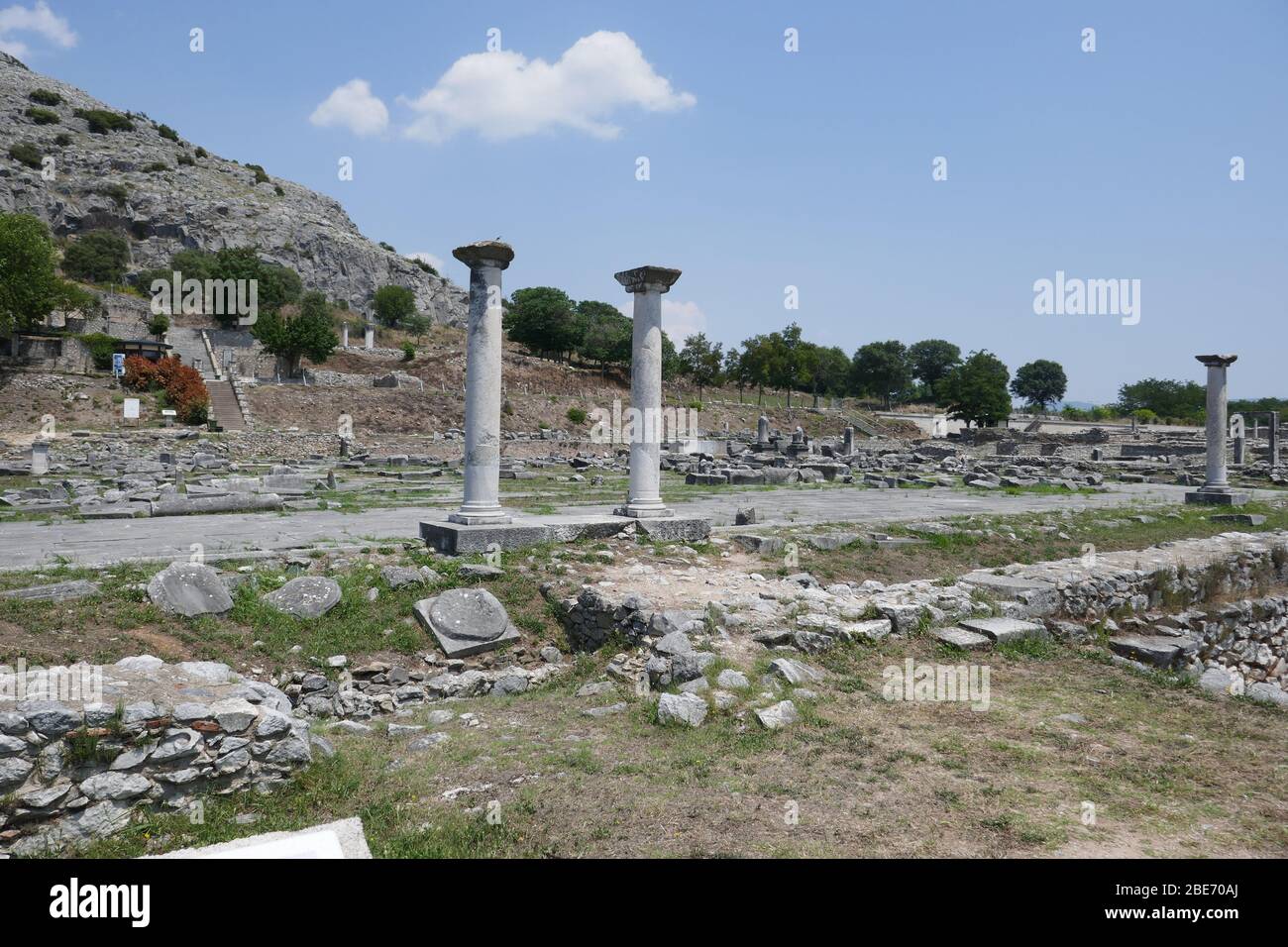 Archaeological Site of Phillipi Stock Photo - Alamy
