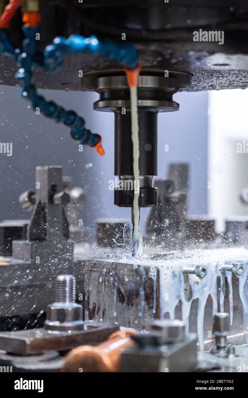 Drilling splash spray tool hi-res stock photography and images - Alamy