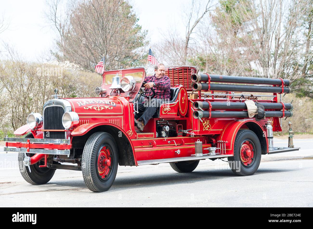 Seagrave fire truck hi-res stock photography and images - Alamy
