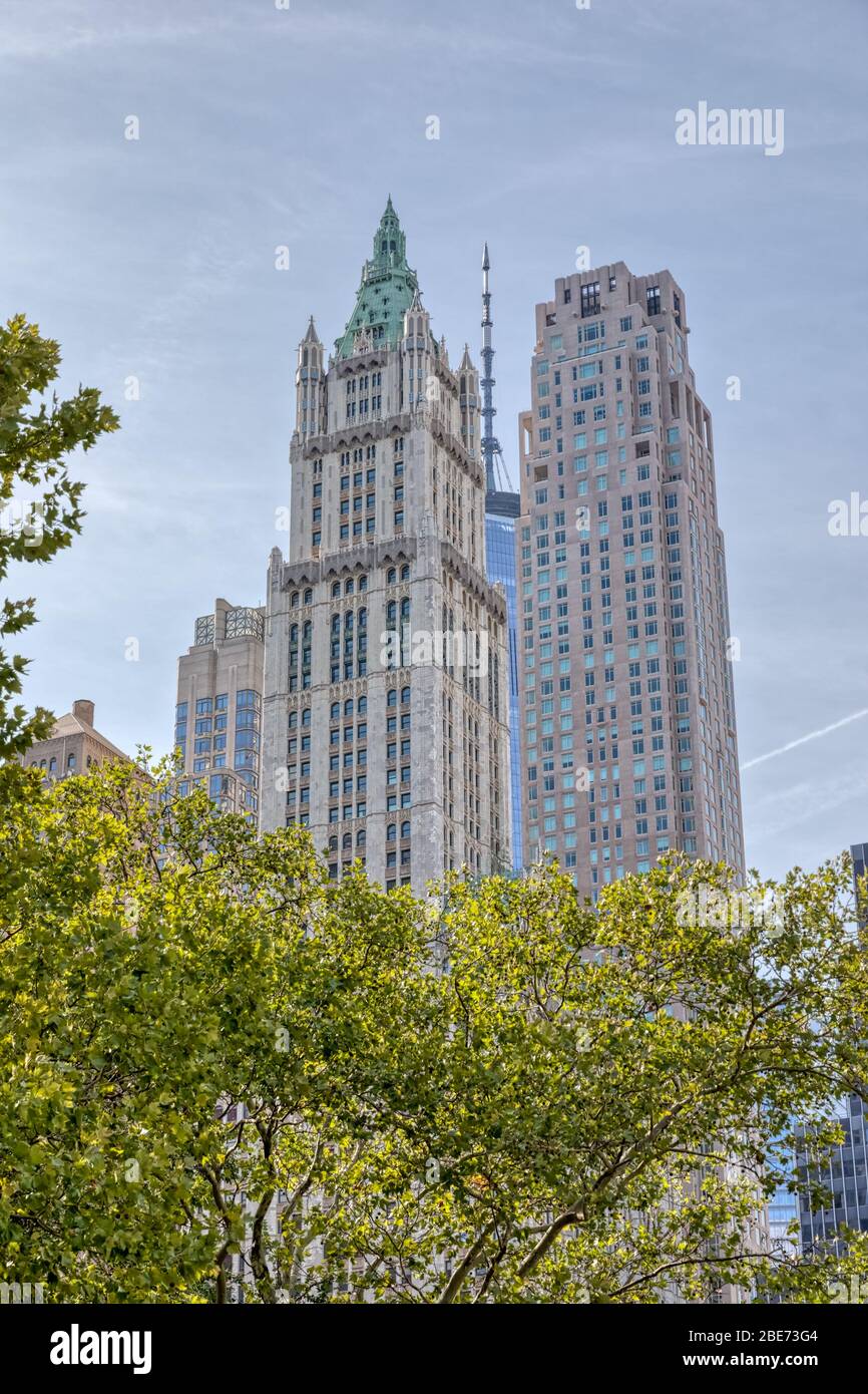 The Woolworth Building in New York Stock Photo - Alamy
