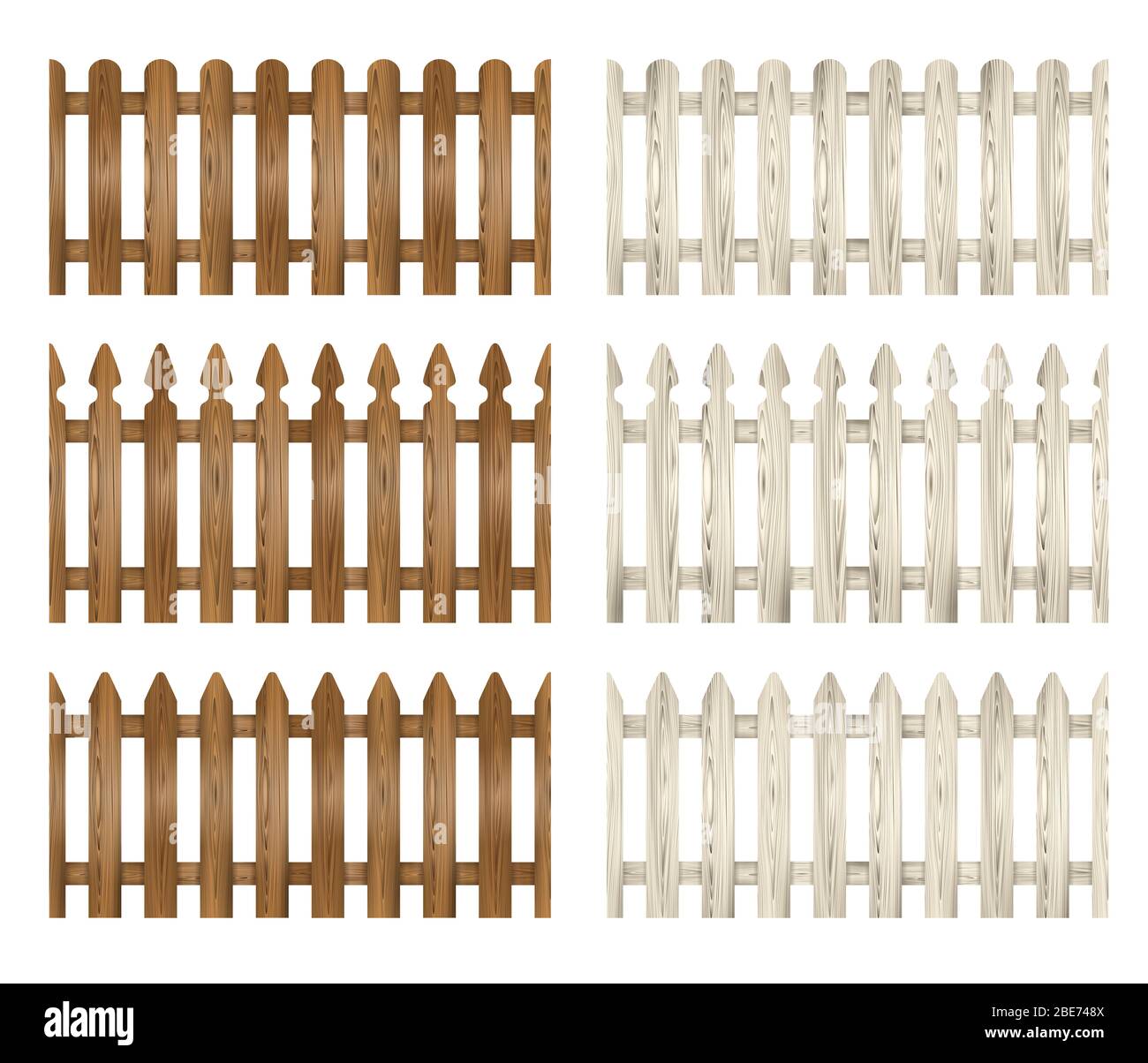 Seamless fence hi-res stock photography and images - Alamy