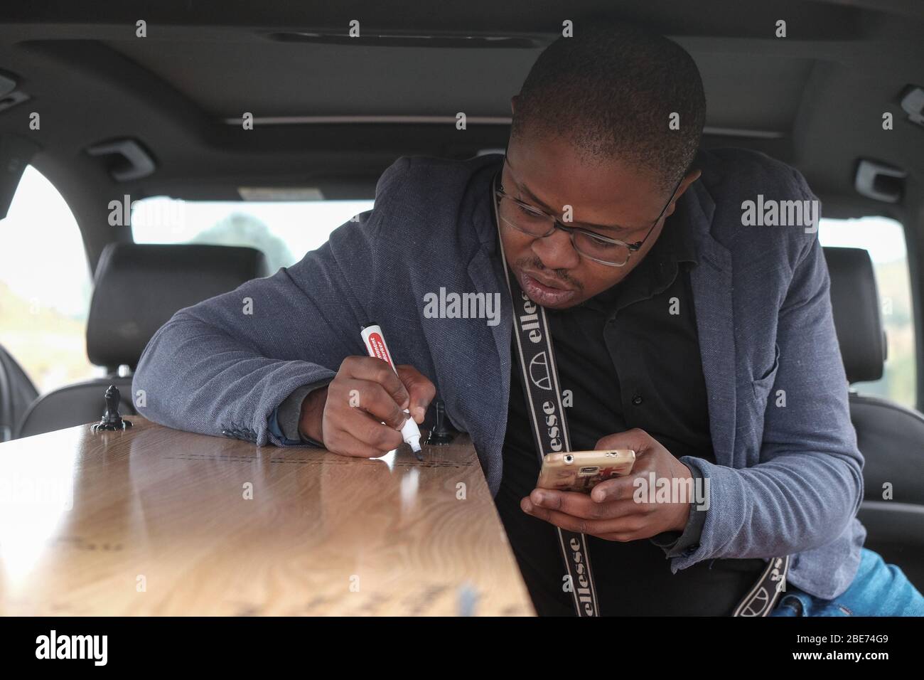 Johannesburg, South Africa. 3rd Apr, 2020. Well-known South African ...